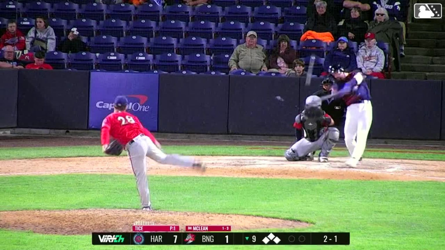 Nolan McLean's first Double-A home run | 06/01/2024 | MiLB.com