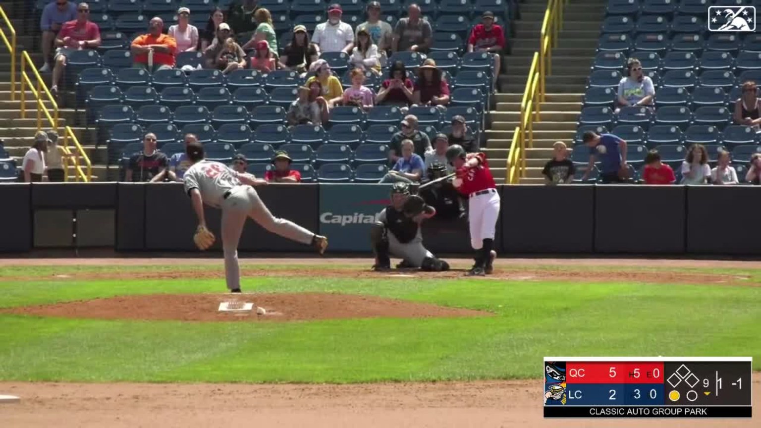 Justin Boyd's first home run | 06/04/2023 | Captains