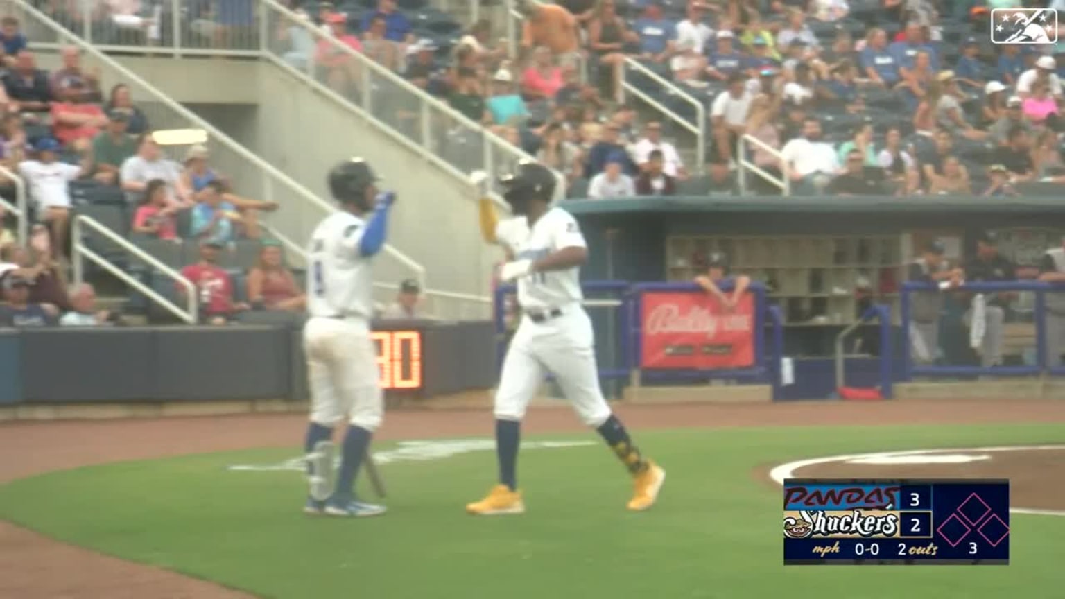 Jackson Chourio's solo home run | 07/15/2023 | Shuckers