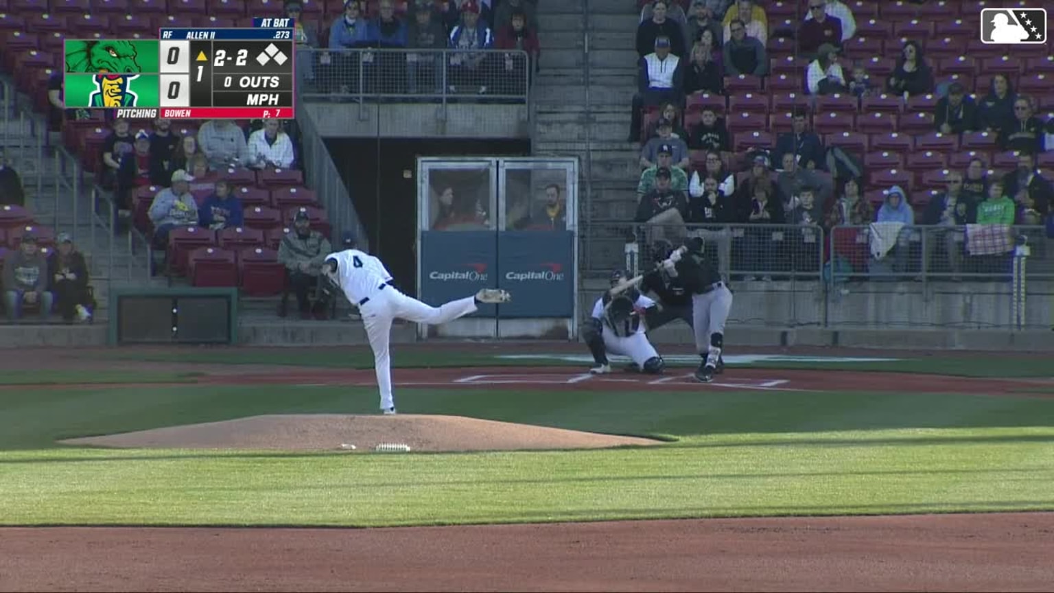 Jay Allen II's solo dinger | 04/09/2024 | MiLB.com