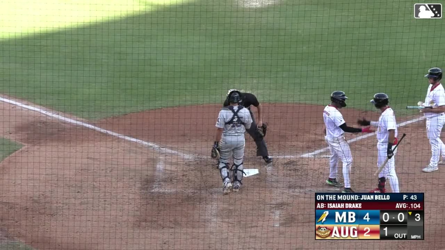 Isaiah Drake's first homer of the season | 06/08/2024 | MiLB.com