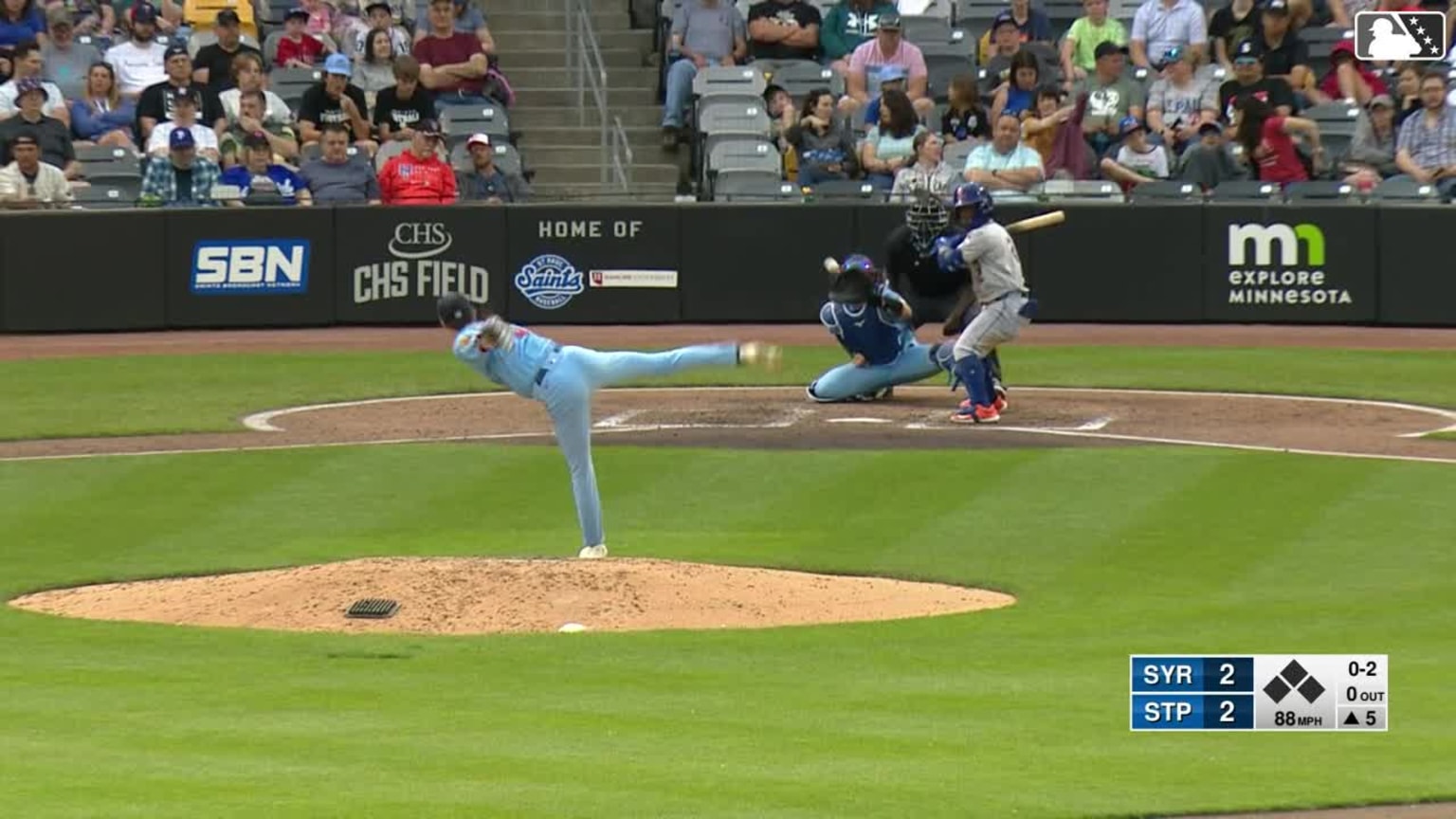 David Festa's sixth strikeout | 06/08/2024 | Saints