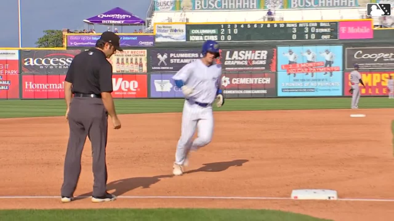 Matt Shaw hits a solo home run | 08/17/2024 | Cubs