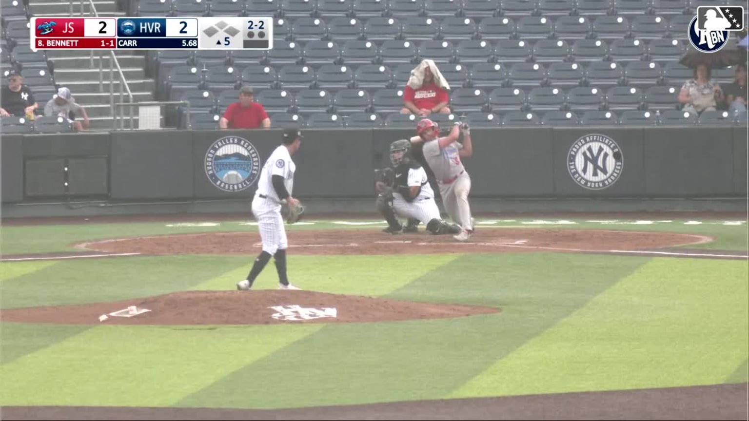 Kyle Carr records his sixth strikeout | 07/31/2024 | Renegades