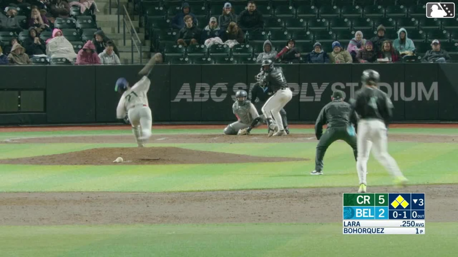 Eston Stull In play, run(s) to Wilfredo Lara | 04/11/2026 | Sky Carp