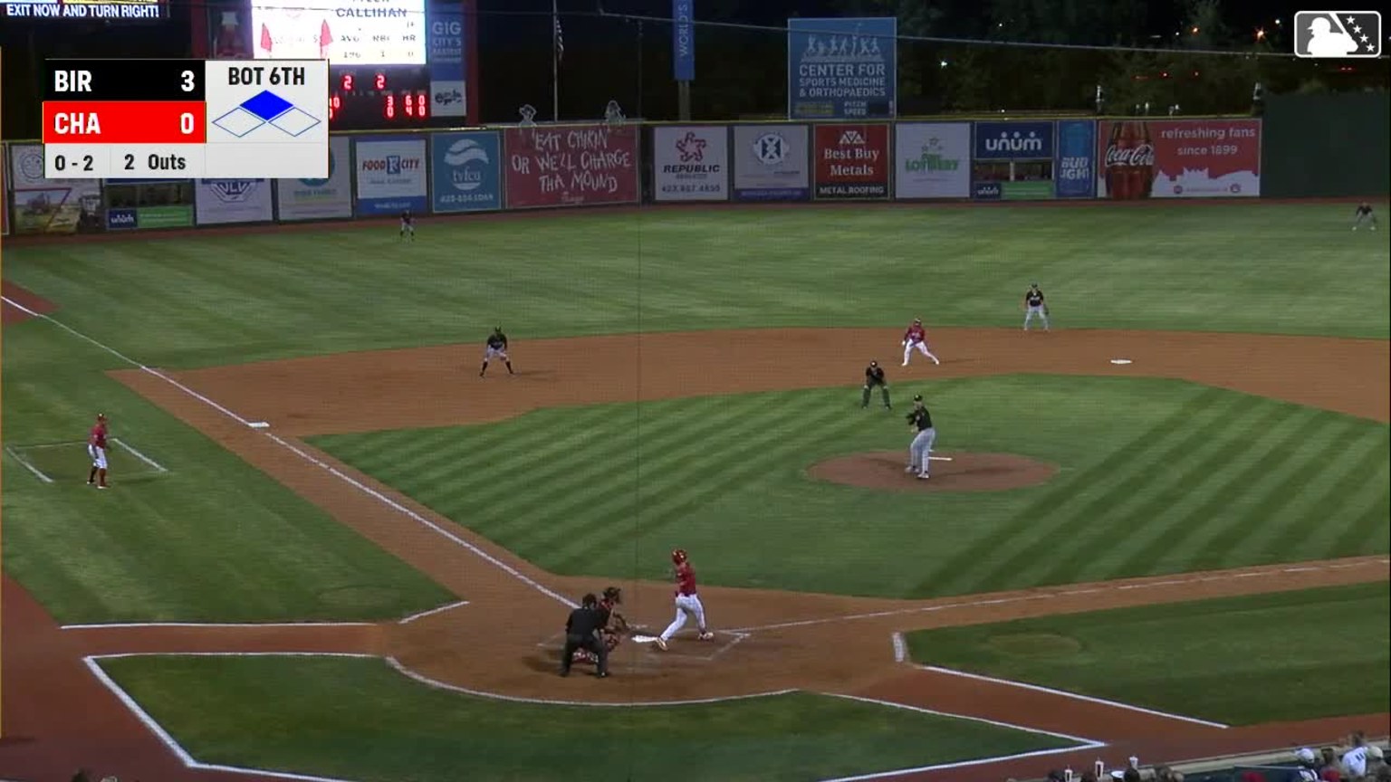 Ky Bush's eighth strikeout | 04/24/2024 | Barons