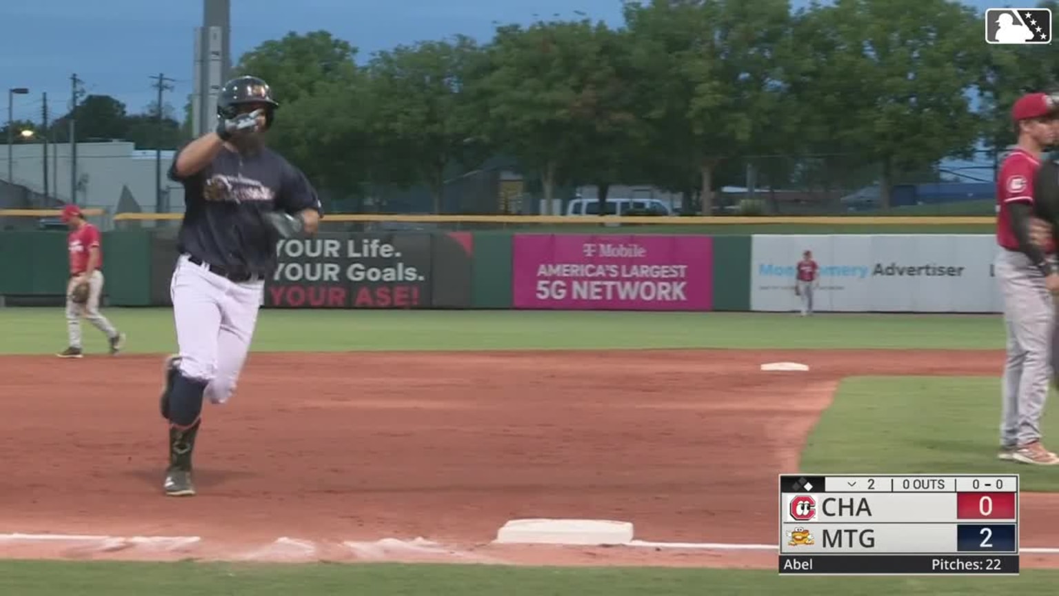 Matthew Etzel slugs a two-run homer | 09/05/2024 | Biscuits