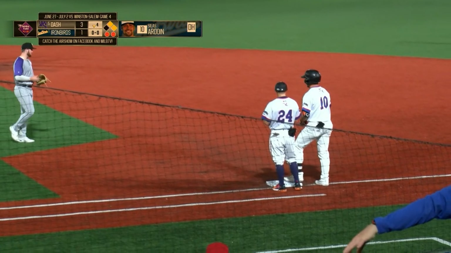 Ardoin 4-hit reel | 07/01/2023 | IronBirds