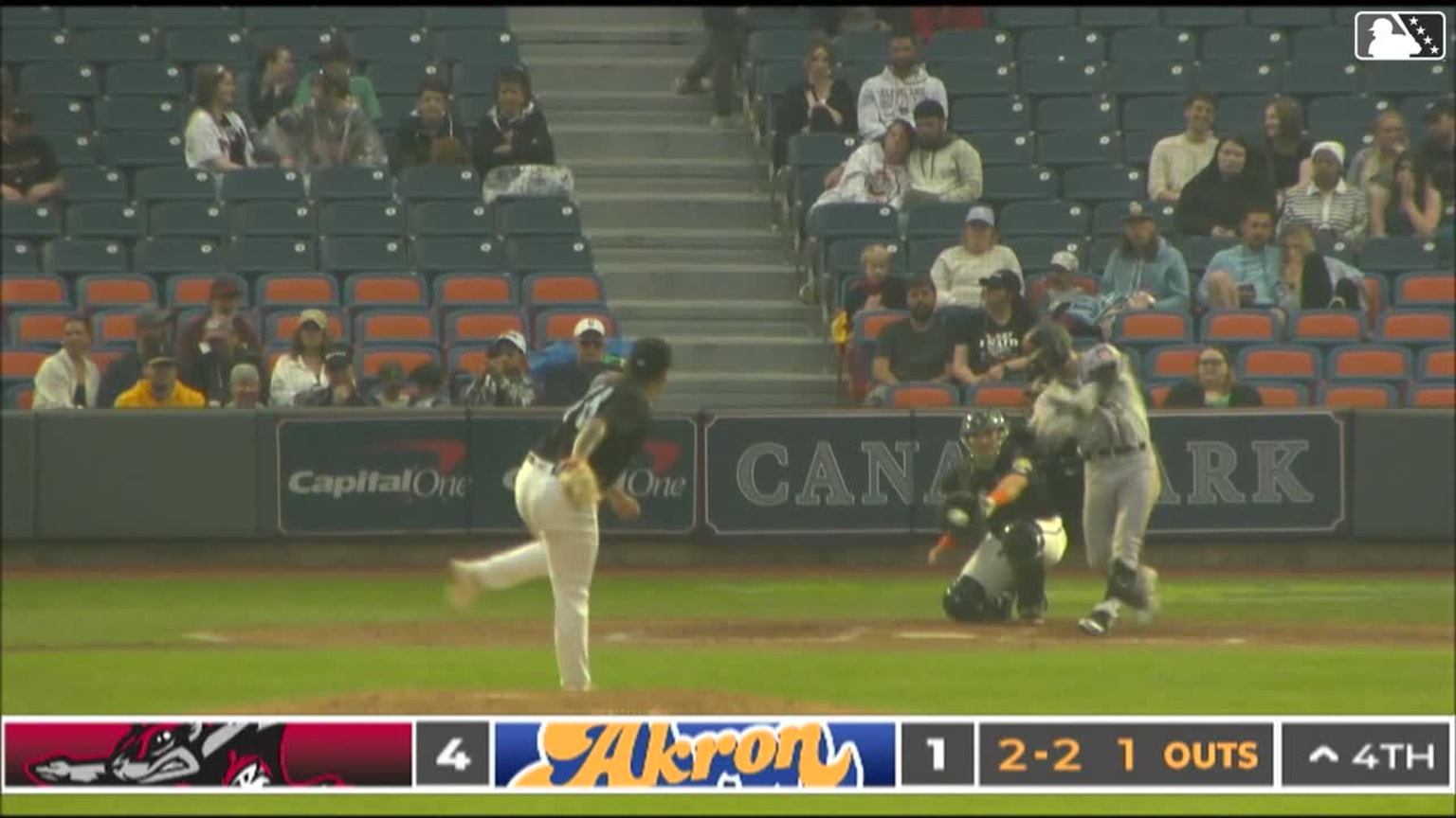 Jaime Arias' eight strikeout of the game | 05/05/2024 | RubberDucks