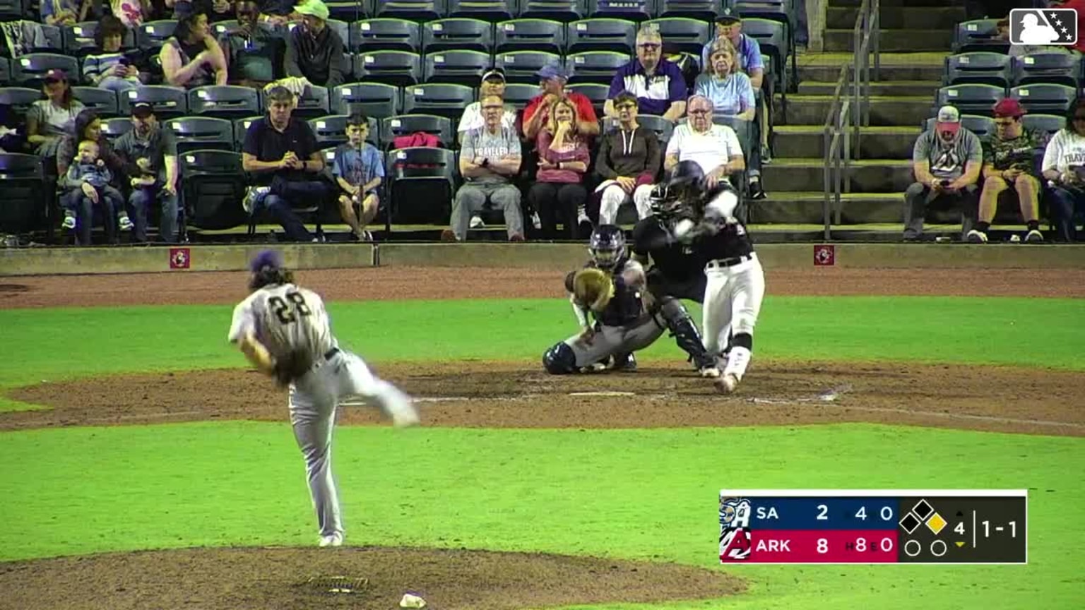 Harry Ford's two-run homer | 05/04/2024 | Travelers