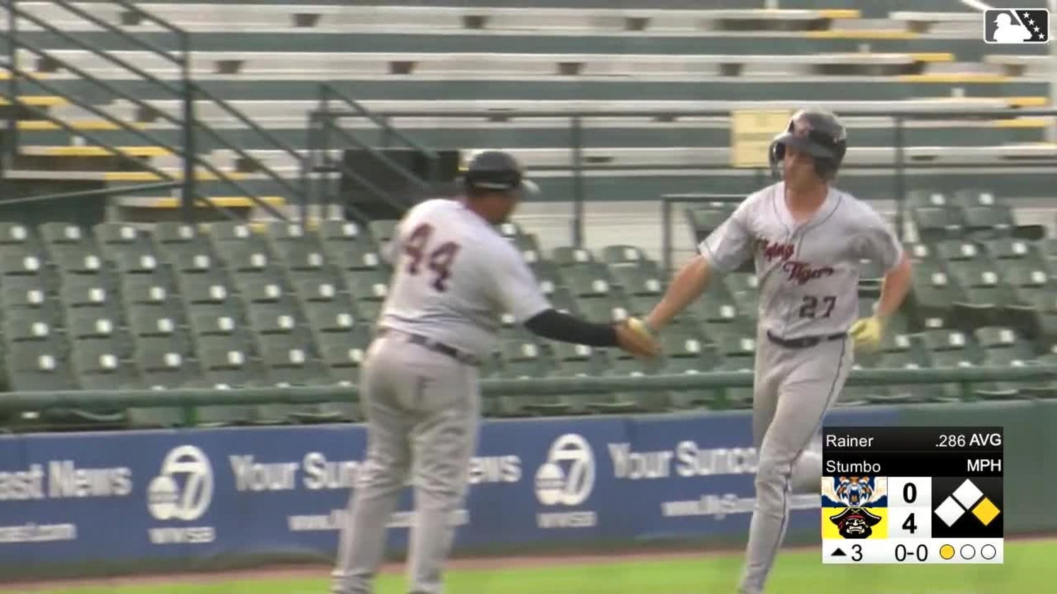Bryce Rainer swats third homer of the season | 05/07/2025 | Flying Tigers