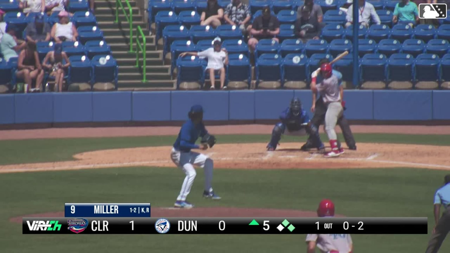 Aidan Miller slugs a two-run double | 04/17/2024 | MiLB.com
