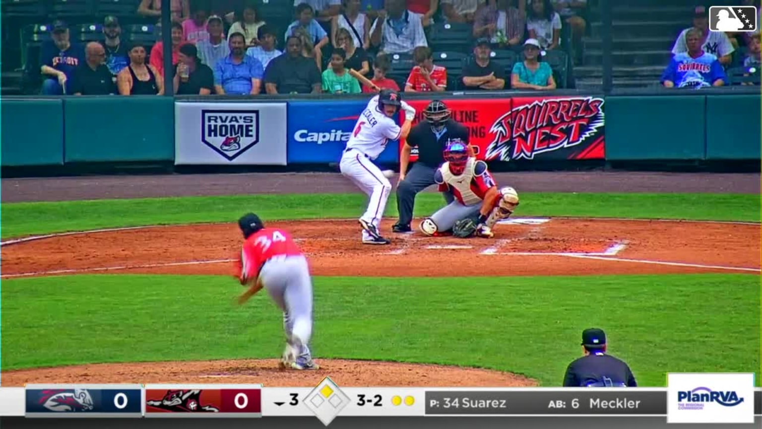 Joander Suarez's five scoreless innings | 07/26/2024 | Rumble Ponies
