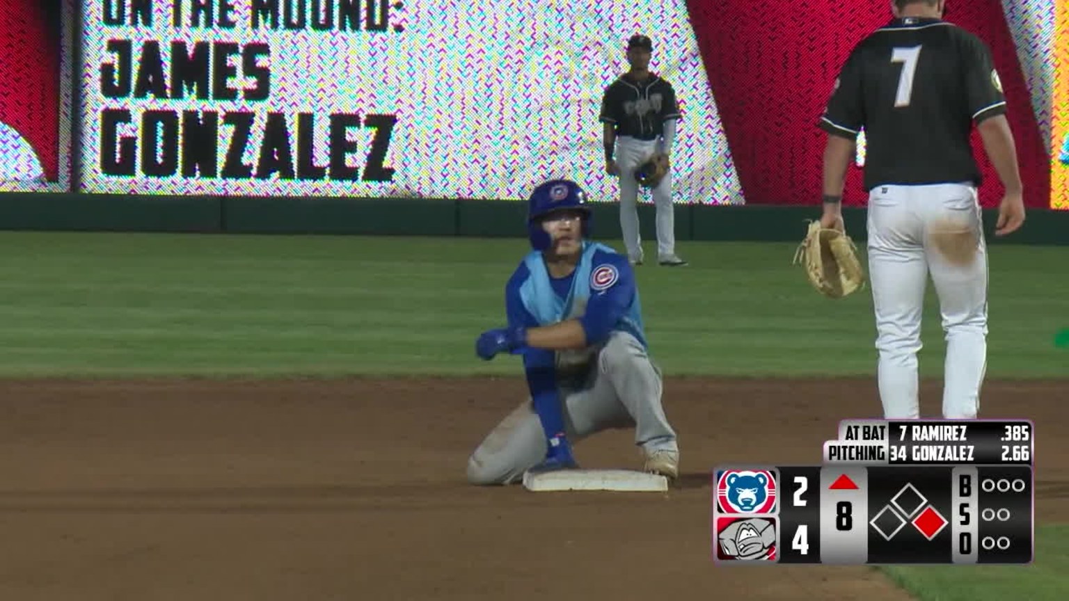 Brett Bateman's three-hit, two-steal performance | 05/05/2024 | Cubs