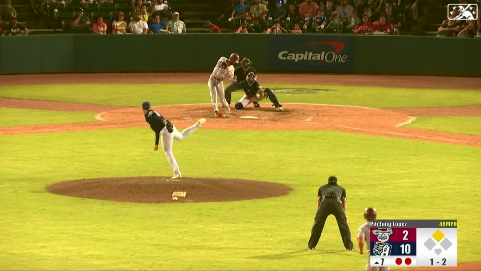 Evan Carter's RBI single | 07/01/2023 | RoughRiders