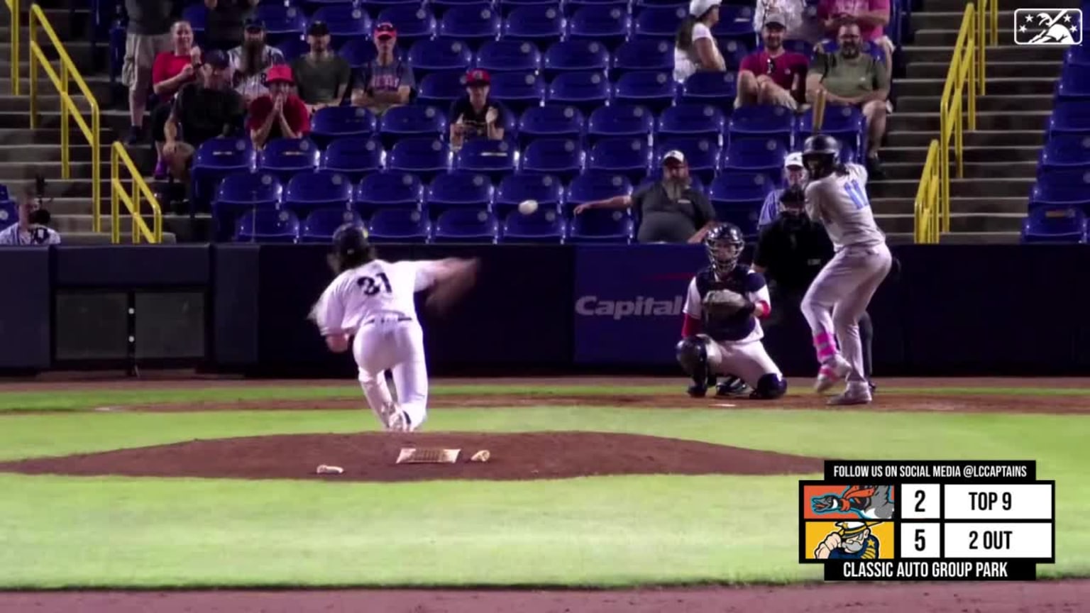 Tyler Thornton gets the save | 07/28/2023 | Captains