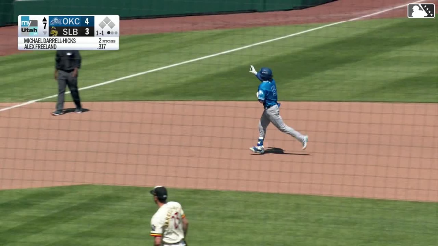 Alex Freeland hammers a solo home run | 04/26/2025 | MiLB.com