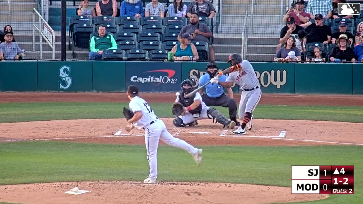Will Schomberg's 7th K | 06/19/2024 | MiLB.com