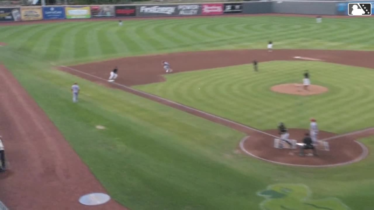 Gabriel Rincones Jr. steals third, scores on error | 08/10/2024 ...