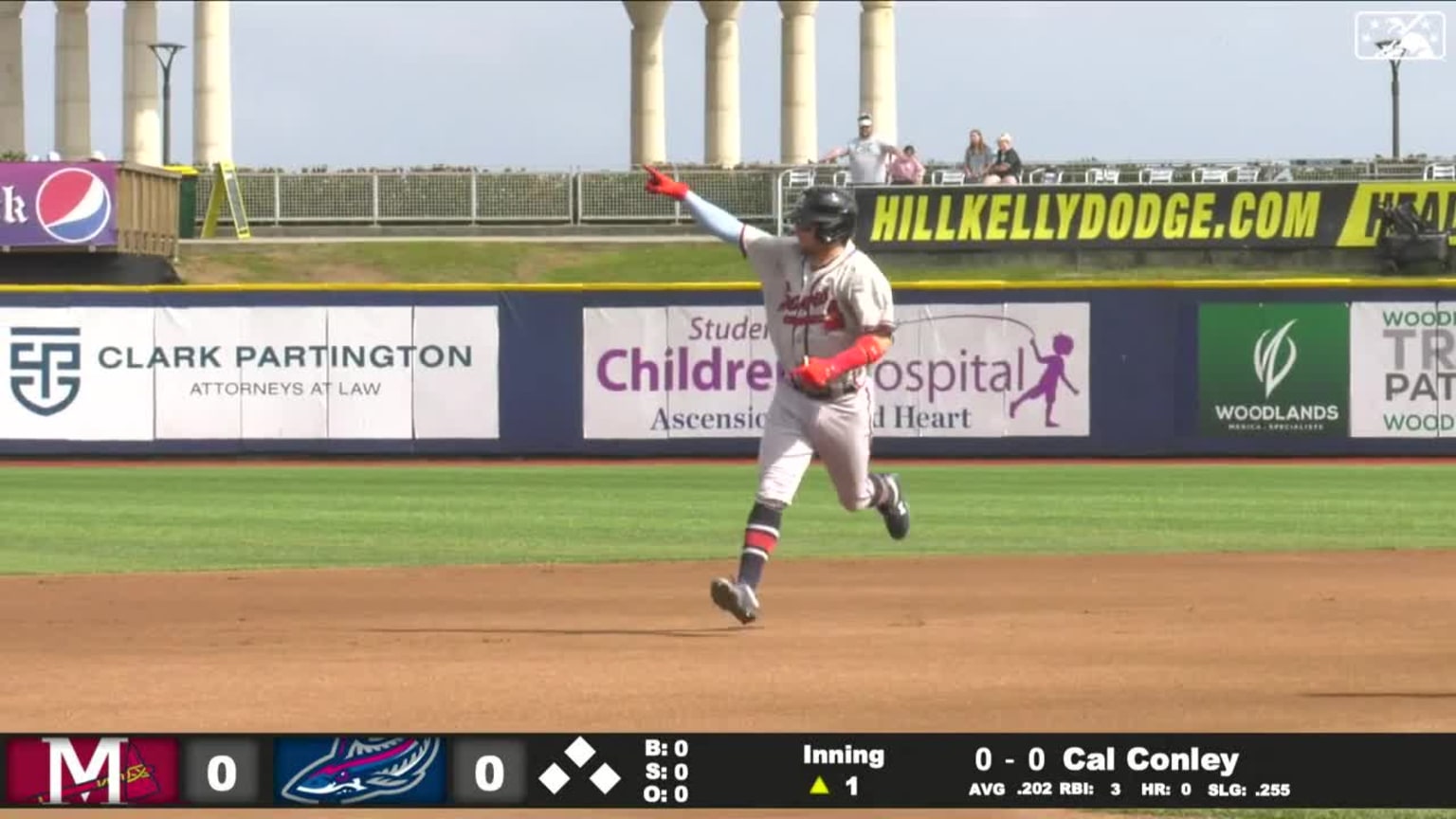 Cal Conley's solo home run | 05/07/2023 | MiLB.com