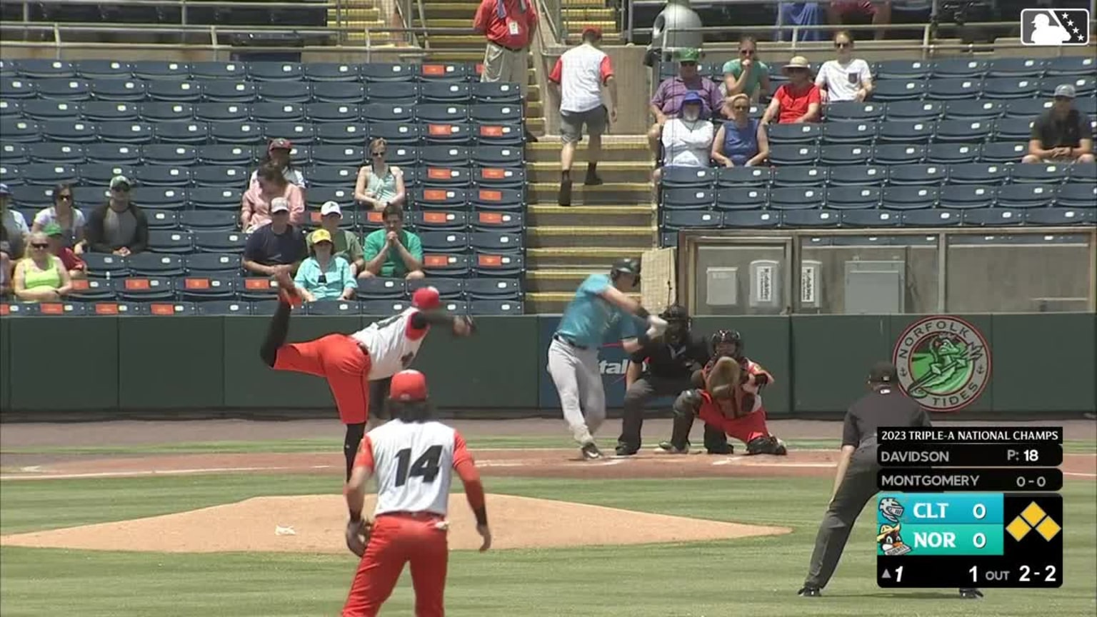 Tucker Davidson collects a strikeout | 06/30/2024 | Tides