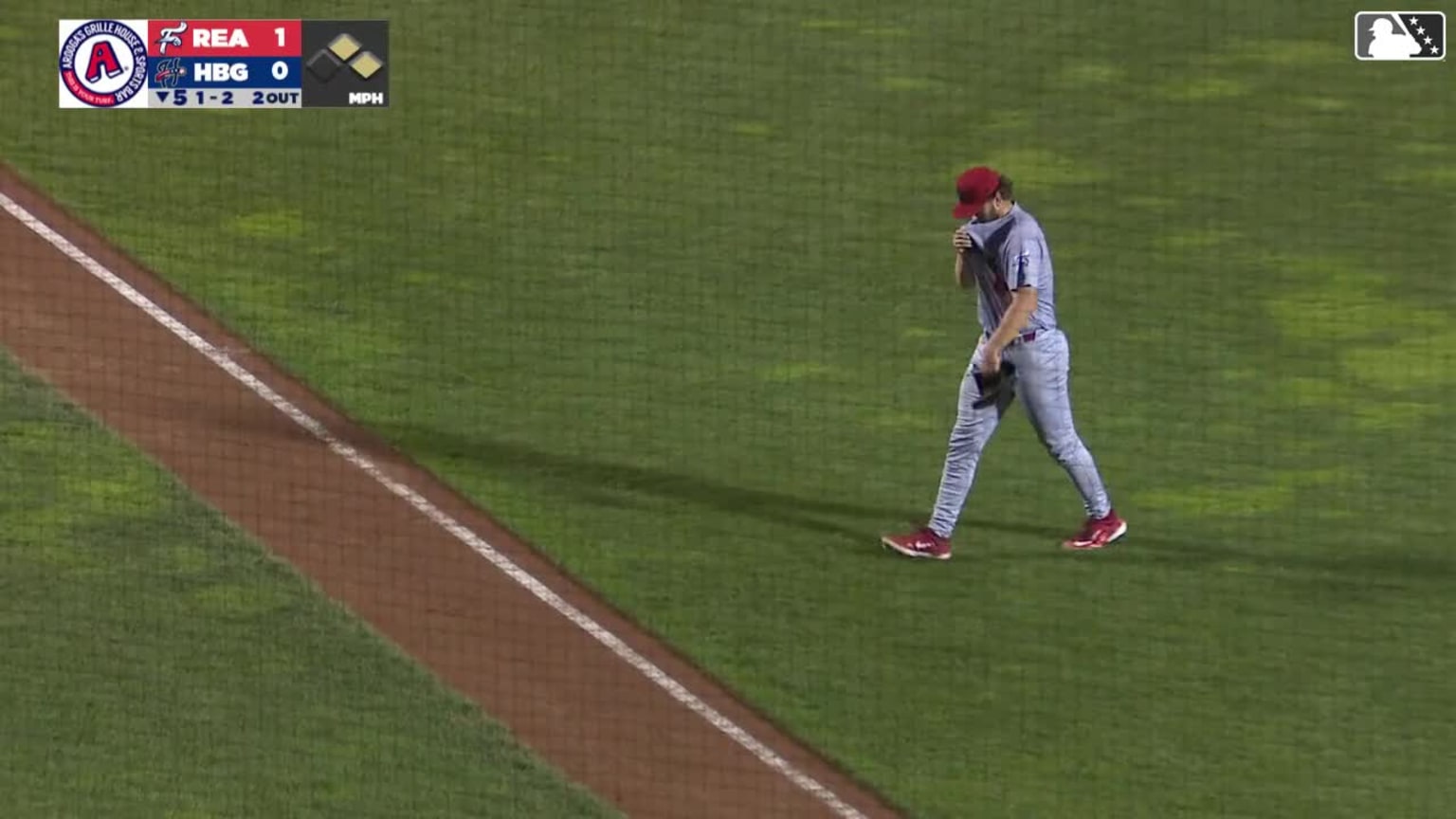 Braeden Fausnaught's fifth strikeout | 09/12/2024 | Trash Pandas