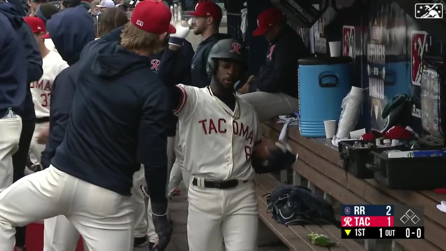 Ryan Bliss' solo home run | 09/24/2023 | Rainiers