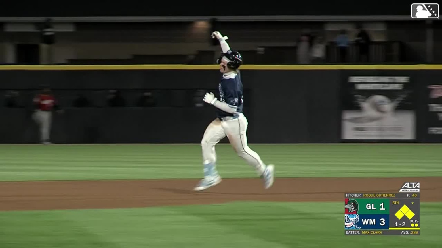 Max Clark swats his second career grand slam | 05/23/2025 | Whitecaps