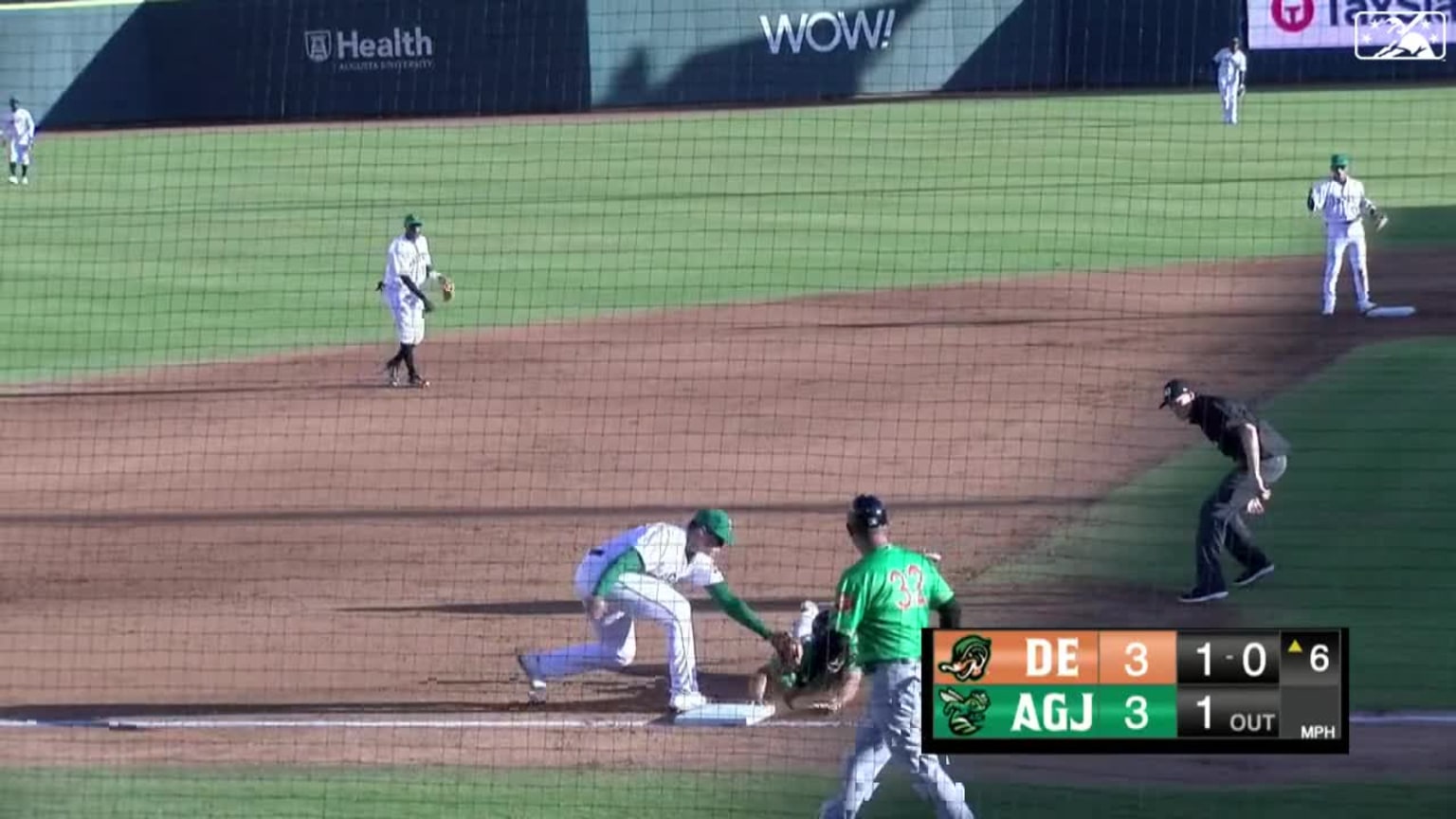 Tyler Collins' strong throw | 04/14/2023 | MiLB.com