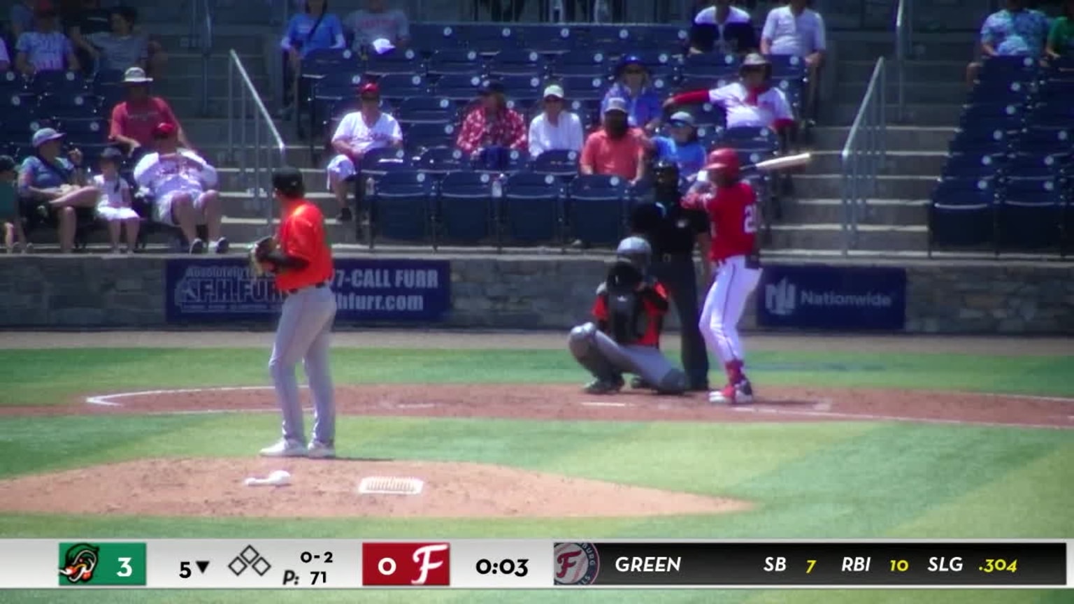Elijah Green's third home run of the season | 05/01/2024 | Redbirds