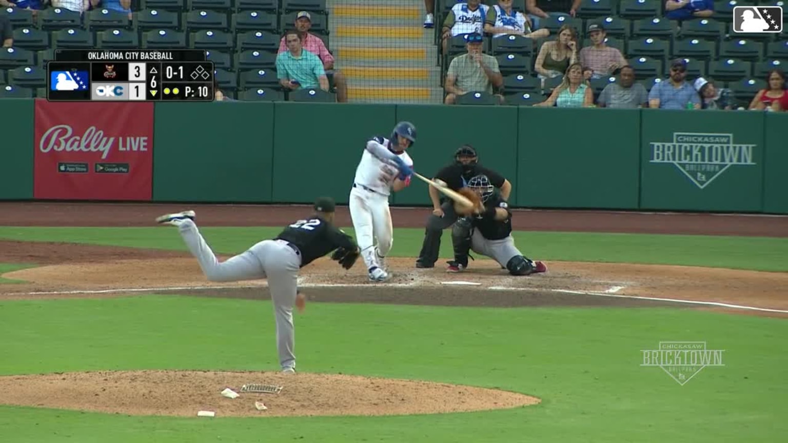 Dalton Rushing's solo homer | 08/26/2024 | Comets