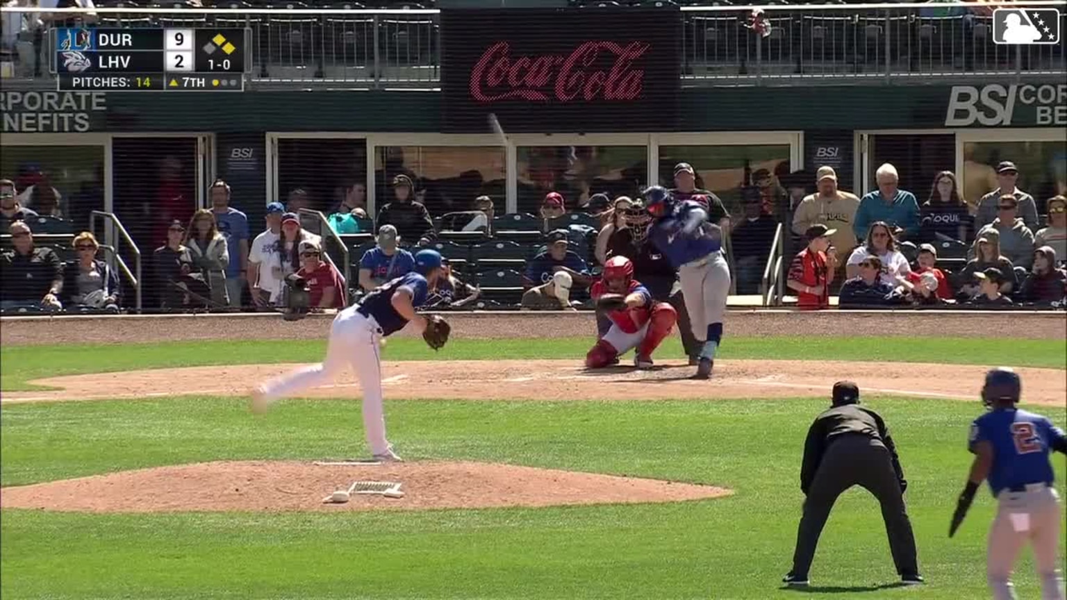 Junior Caminero's second homer of the season | 04/14/2024 | Bulls