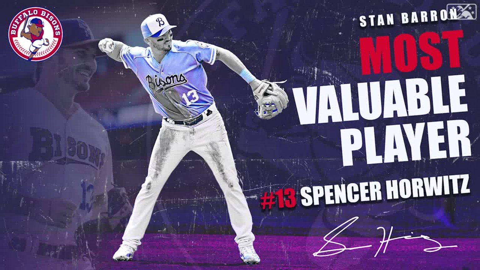 Spencer named Bisons MVP | 09/22/2023 | MiLB.com