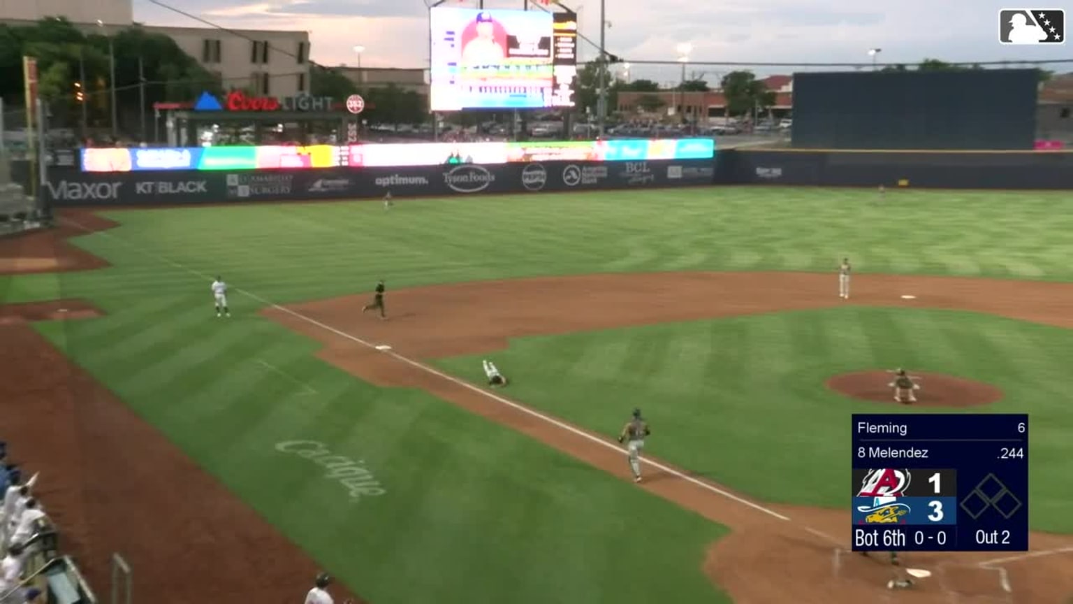 Ben Ramirez lays out and makes a diving grab | 06/27/2025 | MiLB.com