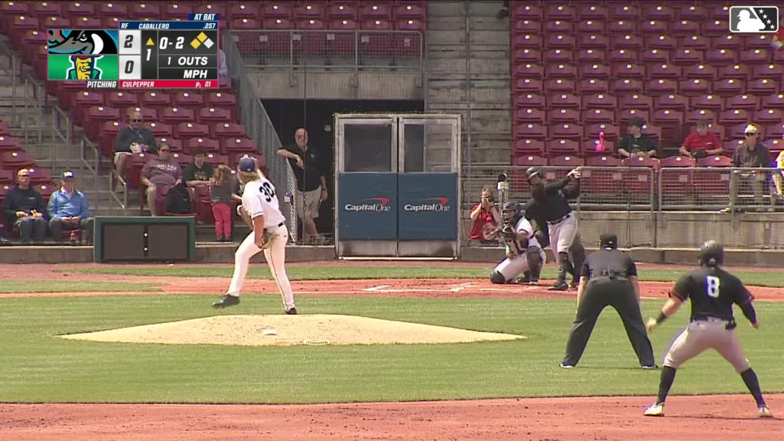 C.J. Culpepper's first of five strike outs | 04/27/2024 | MiLB.com
