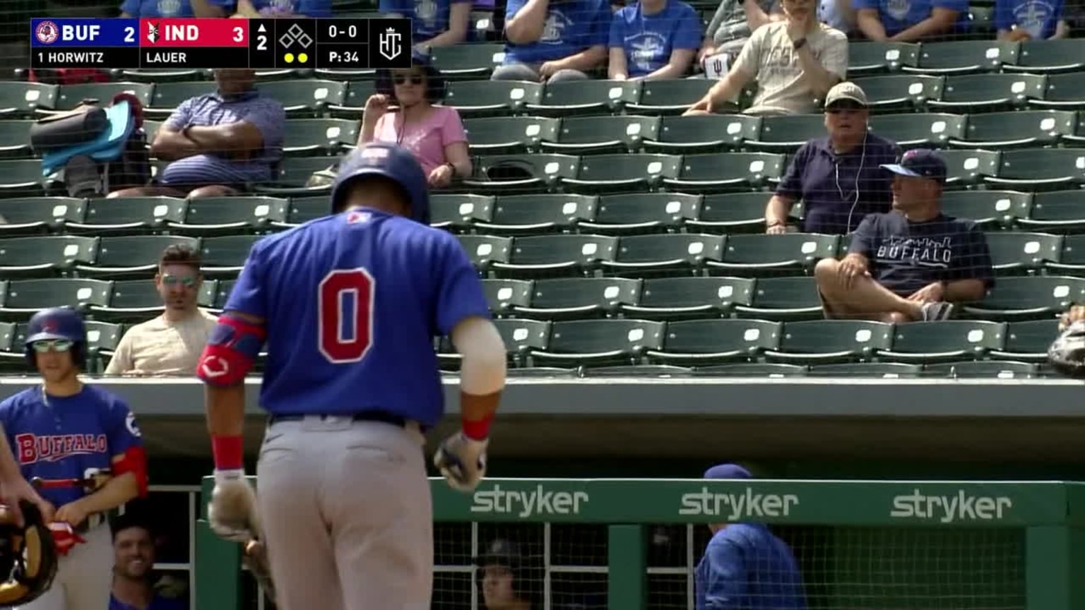 Steward Berroa Home Run | 05/01/2024 | Bisons
