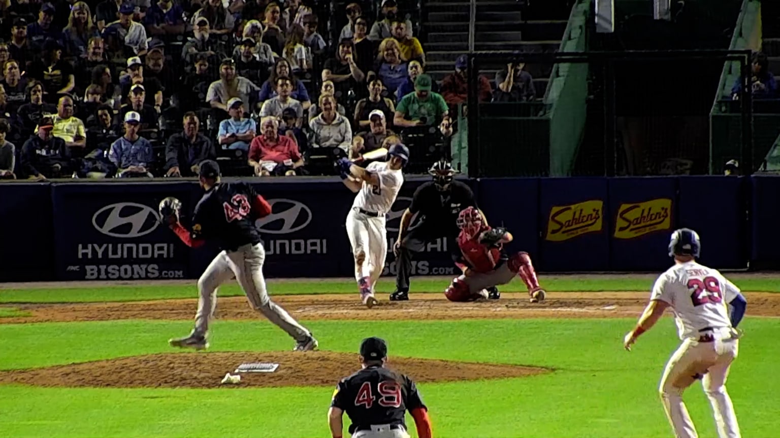 Will Robertson RBI Single | 06/15/2024 | Bisons