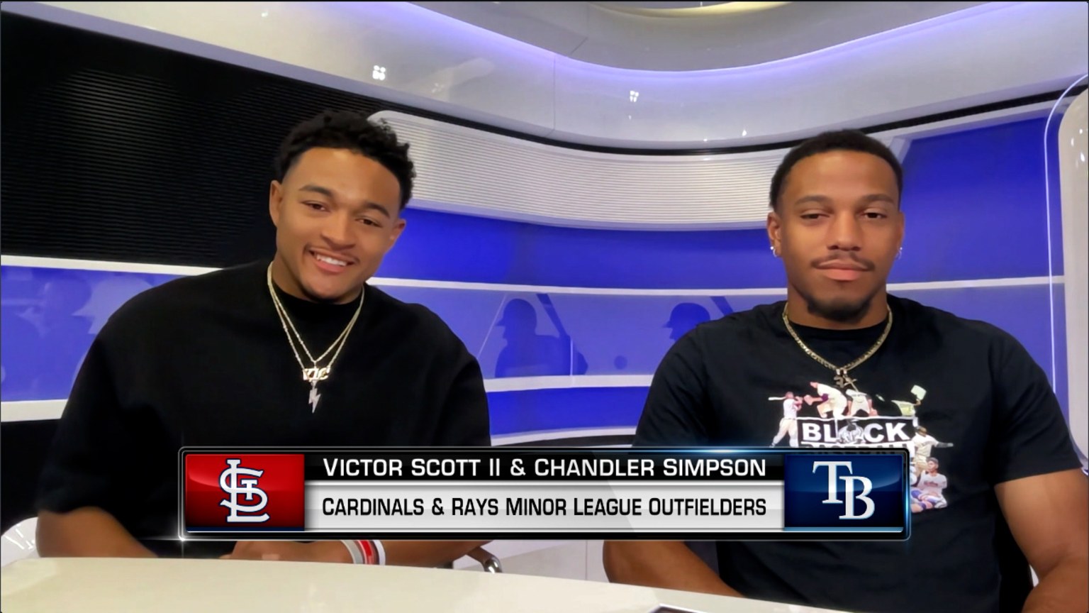 Victor Scott and Chandler Simpson join Hot Stove | 02/06/2024 | MiLB.com