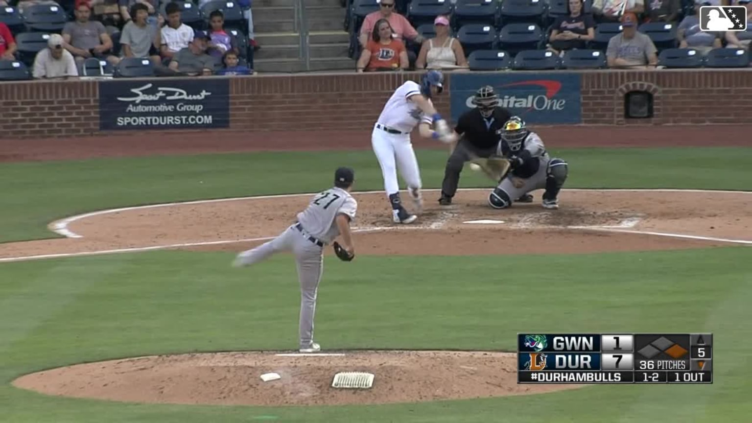 Kameron Misner's two-run homer | 06/09/2024 | Bulls