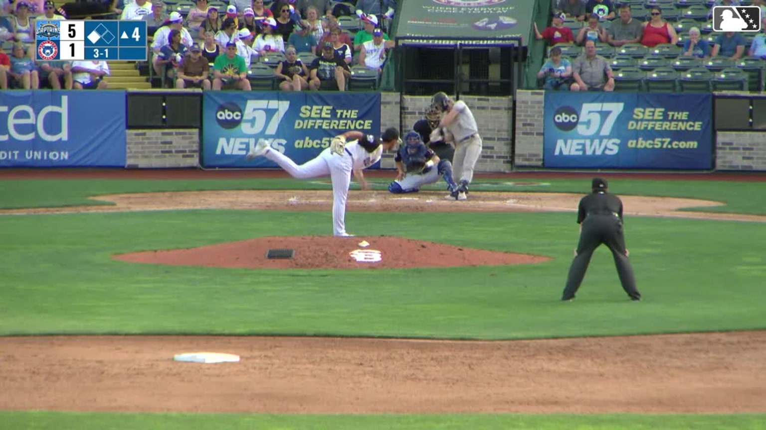 Alex Mooney's two-run home run | 06/19/2024 | Captains
