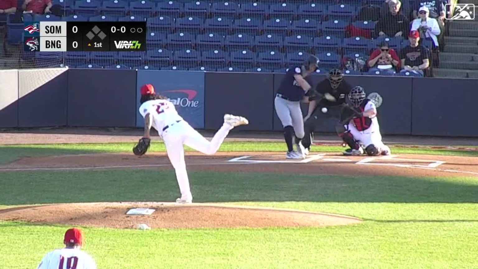 Trey Sweeney's leadoff home run | 04/12/2023 | Patriots