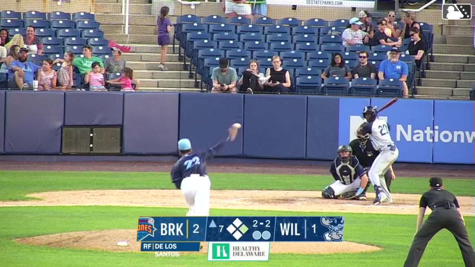 Jose Atencio's seventh strikeout | 07/12/2024 | MiLB.com