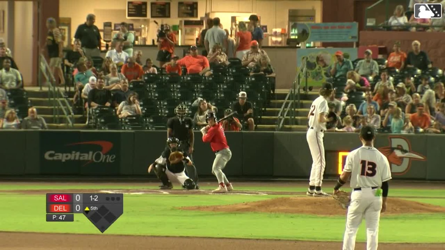 Ty Weatherly's seventh strikeout | 08/28/2024 | Shorebirds