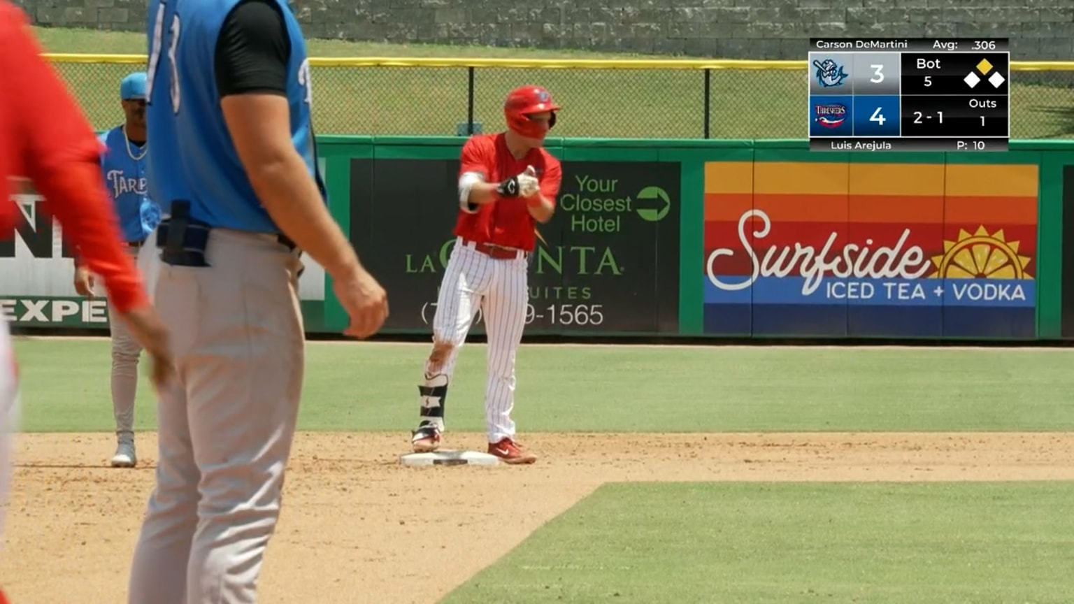 Carson DeMartini's two-hit game | 08/18/2024 | Threshers