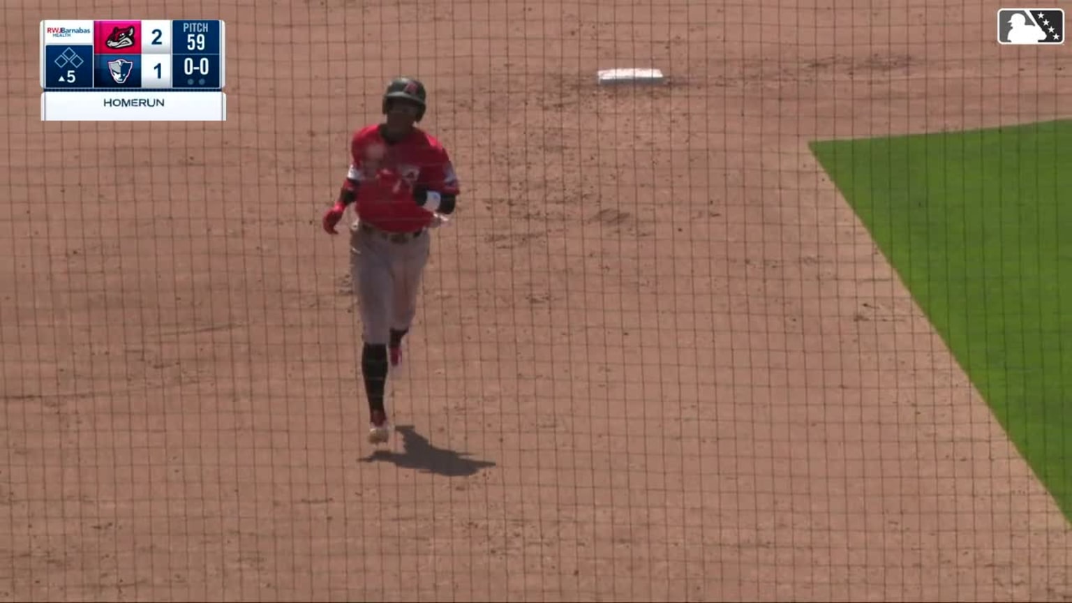 Bo Davidson's solo home run | 07/30/2025 | Patriots