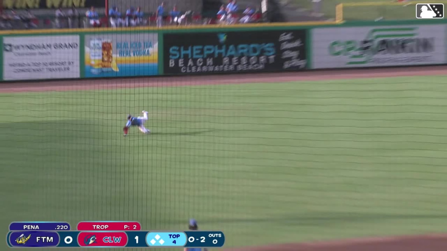 TJayy Walton's stellar diving catch | 07/11/2025 | MiLB.com