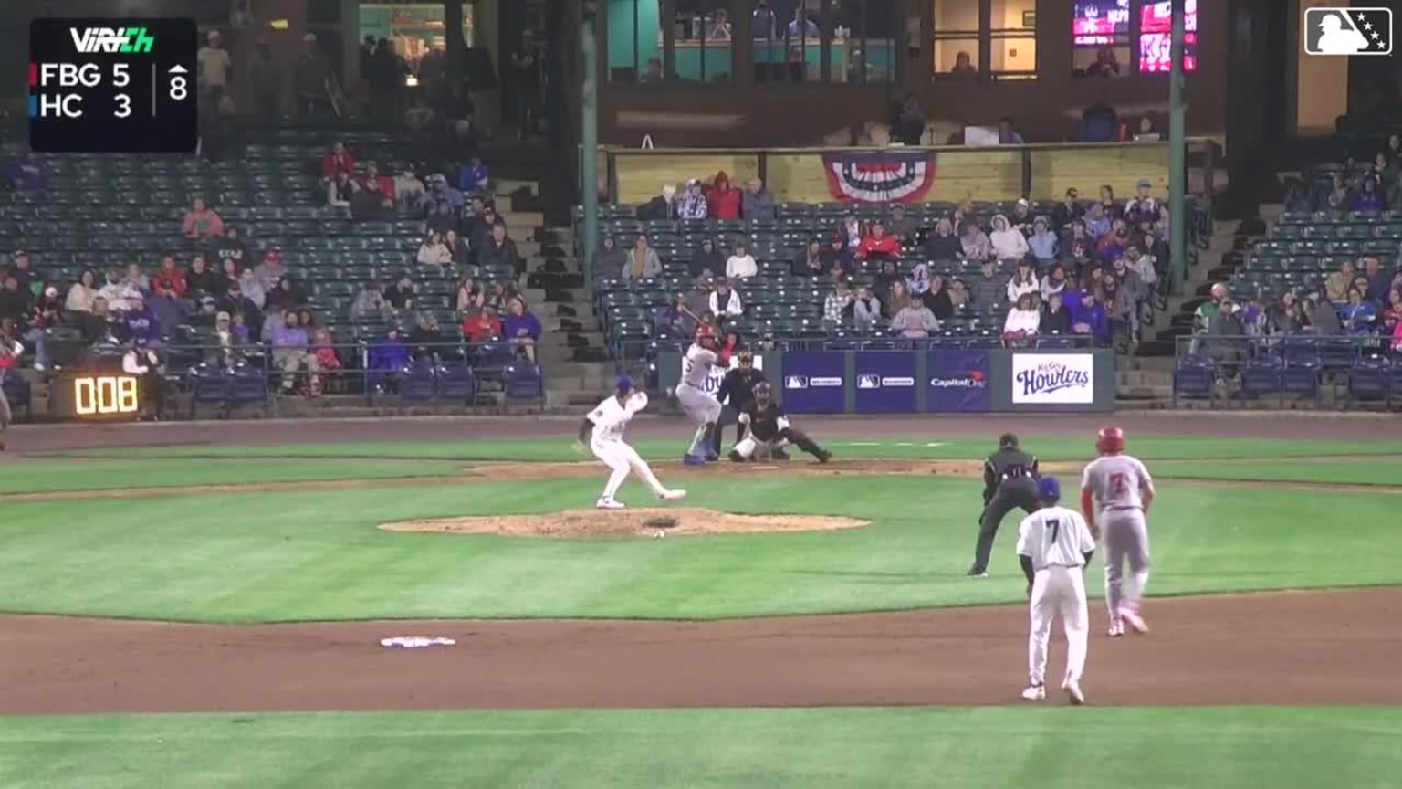 Nick Peoples hits a grand slam (1) to right field. Luke Dickerson ...