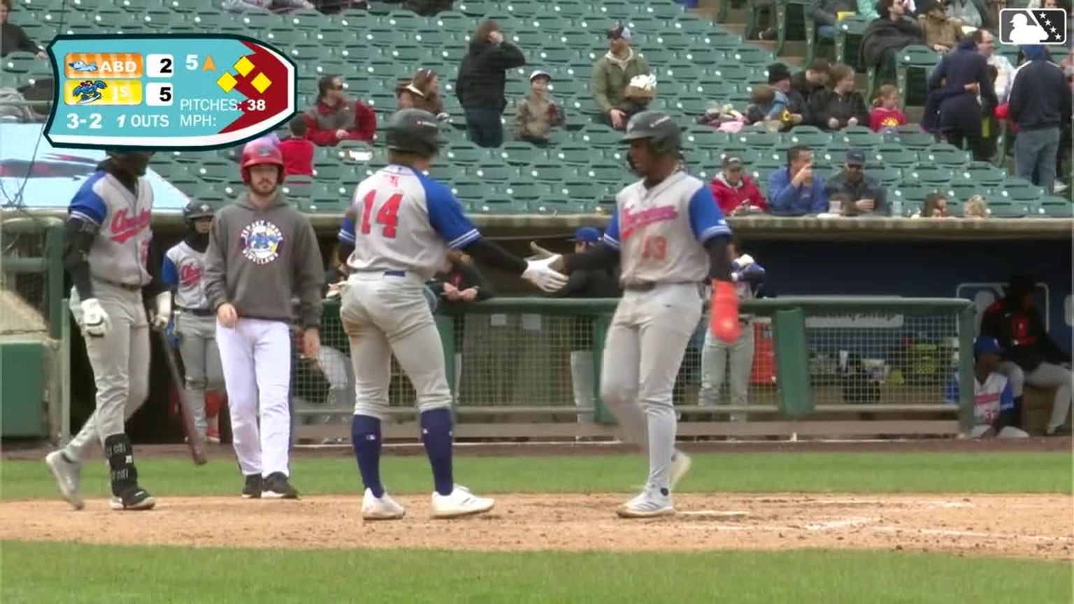 Ethan Anderson's grand slam | 04/15/2025 | IronBirds