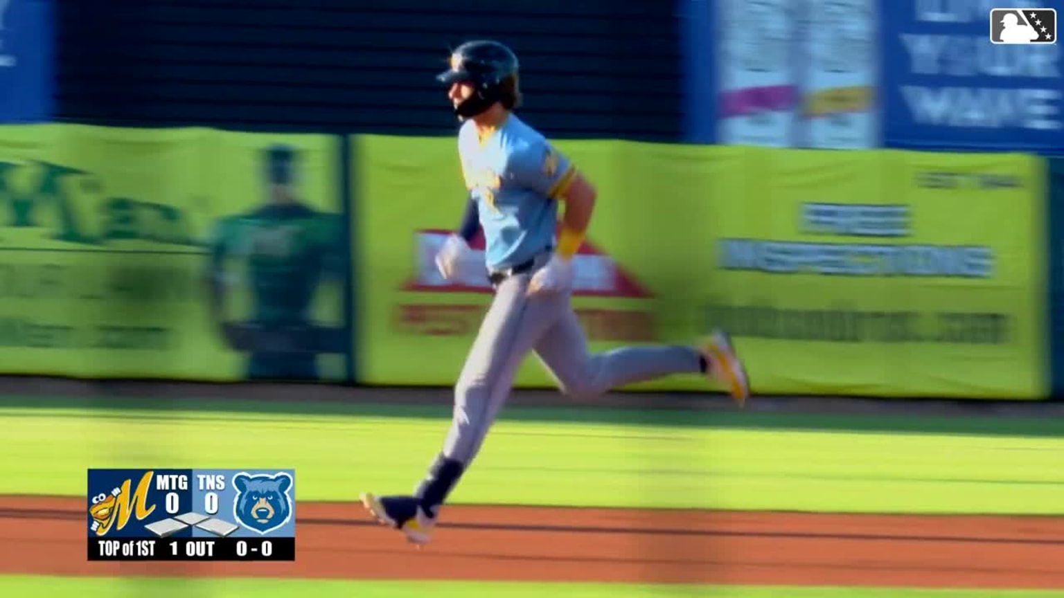 Rays prospect Carson Williams lifts a solo home run | 04/18/2024 ...