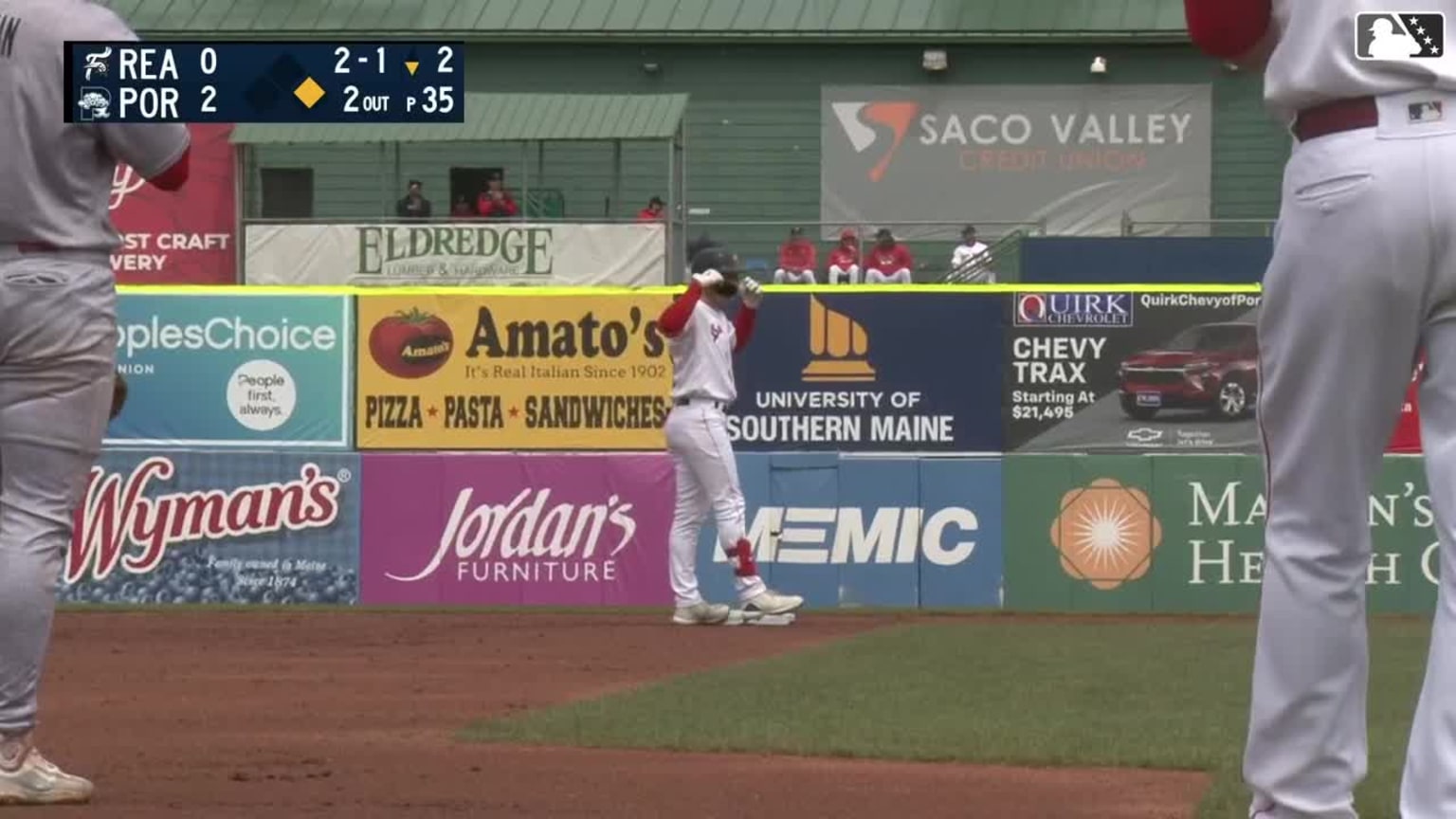 Roman Anthony's RBI double | 05/04/2024 | Sea Dogs